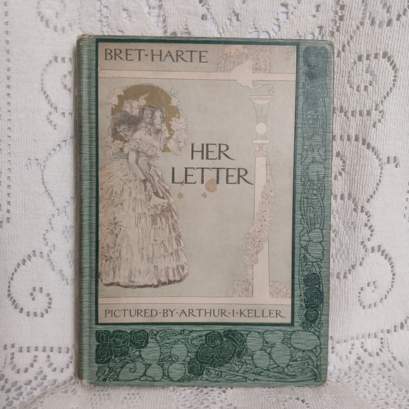 Antique | Other | Antique 95 Her Letter Bret Harte First Edition ...